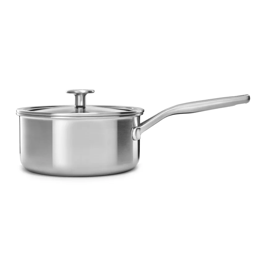 1,5L Rondel stalowy KitchenAid z pokrywką | Vivamix.pl